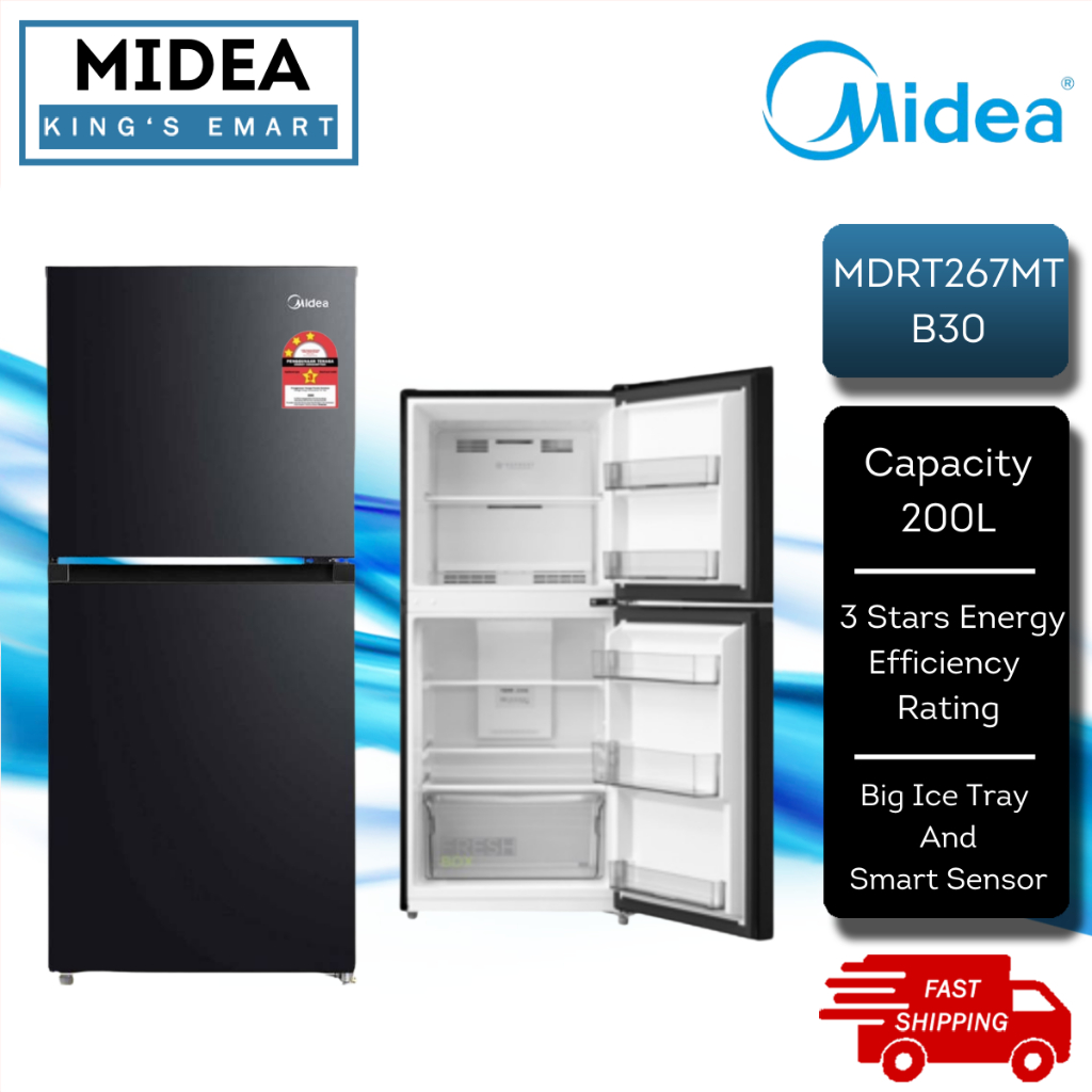 [Install & Dispose] Midea 200L-400L 2 Door Refrigerator MDRT267MTB30 / MDRT307MTB28 ...