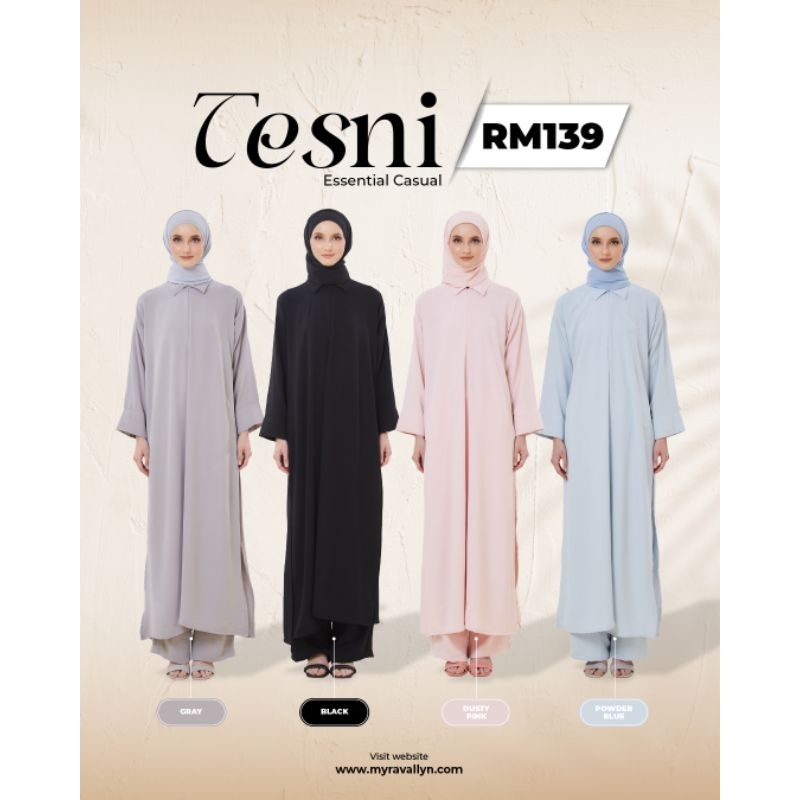 MYRAVALLYN TESNI CASUAL | Shopee Malaysia