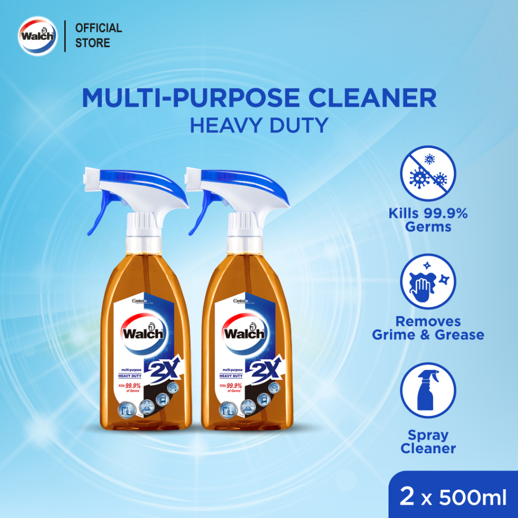 [TWIN PACK] Walch Multi-Purpose Cleaner Heavy Duty (500ml) | Shopee ...