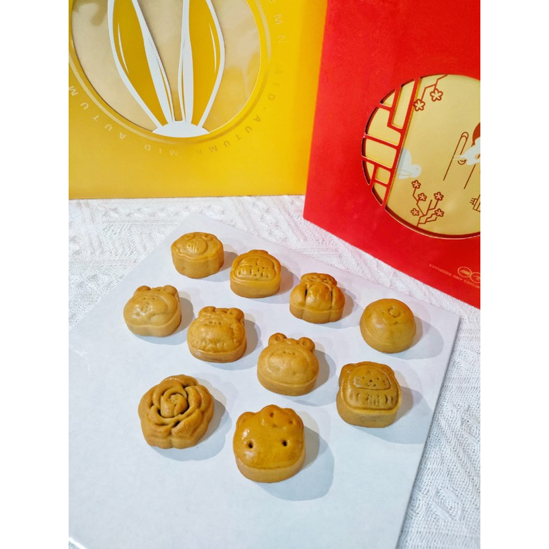 Mini Mooncake Cake 迷你月饼 | Shopee Malaysia