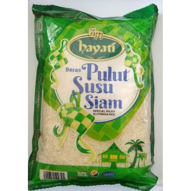 Beras Pulut Susu Hayati 1kg | Shopee Malaysia