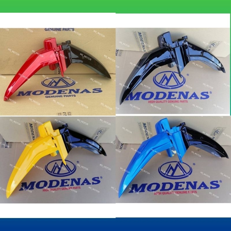 MODENAS MR3 FRONT FENDER MUDGUARD 100% ORIGINAL COLOUR YELLOW BLUE ...