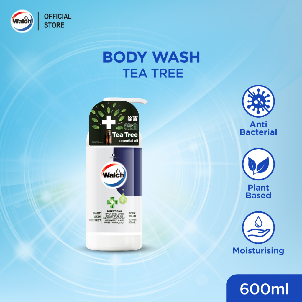Walch Body Wash - Tea Tree (600ml) | Shopee Malaysia