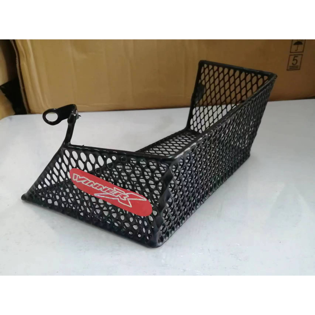HONDA RSX 150 MOTORCYCLE BASKET HALF STEEL HONDA RSX150- BLACK/MINI ...