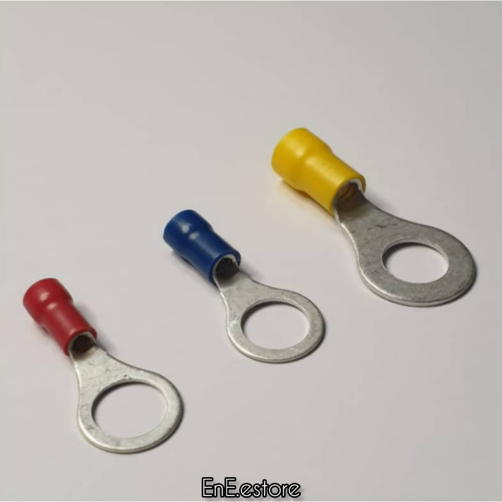[100PCS/PACK] INSULATED RING TERMINAL 1.5MM / 2.5MM / 5.5MM | Shopee ...