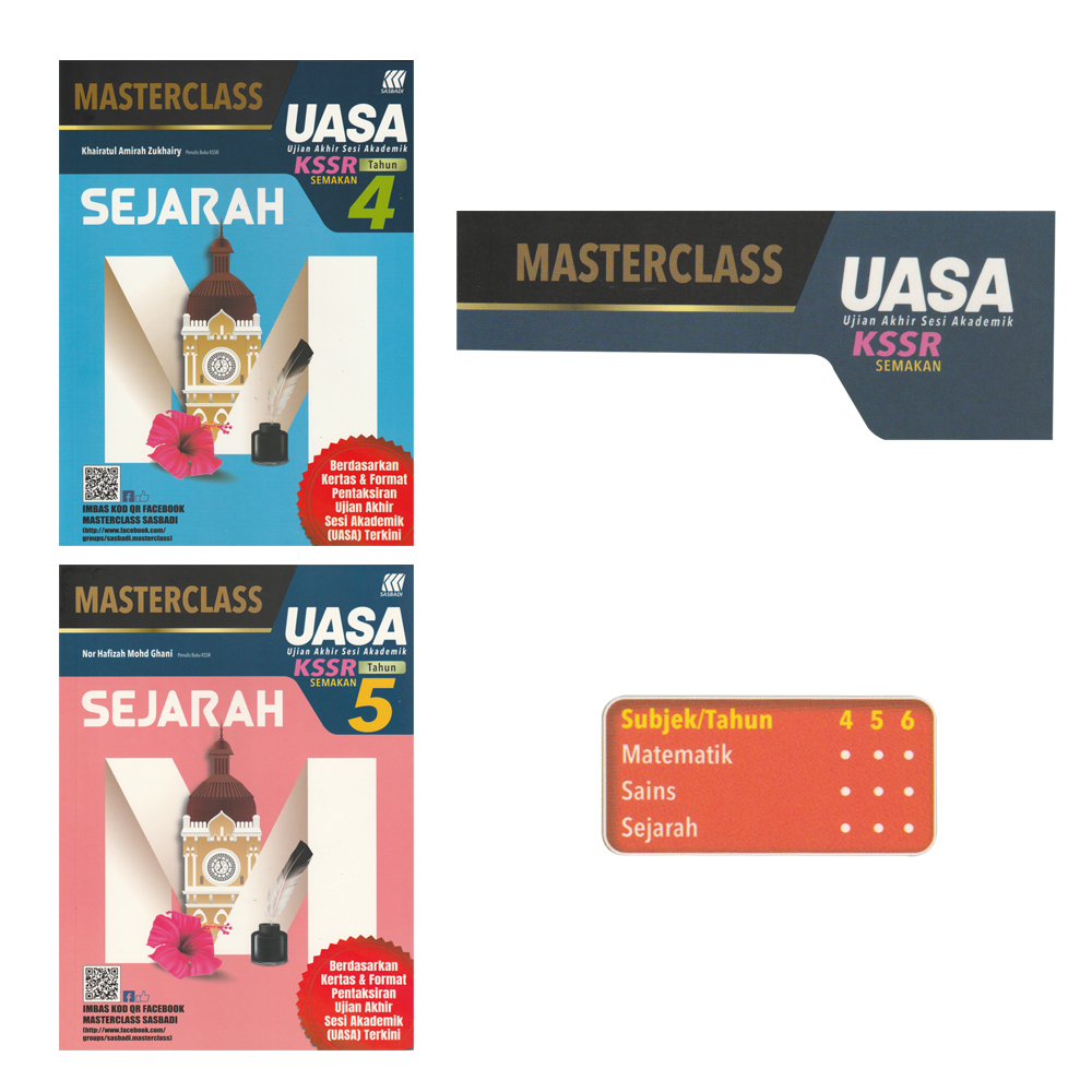 SASBADI | ACTIVITY BOOK | KSSR - MASTERCLASS UASA (TAHUN 4 - 6) (2023 ...