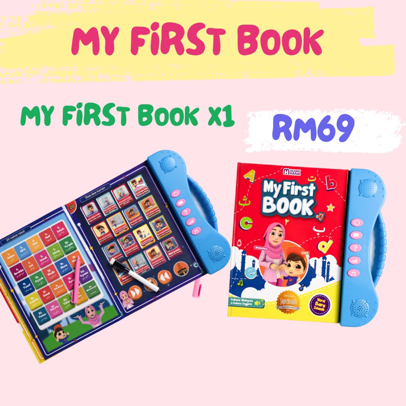 MY FIRST BOOK MOMMYHANA | MY ISLAMIC BOOK | MY FINGERPRINT BOOK | Shopee Malaysia
