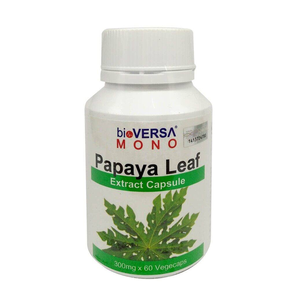 BIOVERSA MONO PAPAYA LEAF EXTRACT CAPSULE 60'S EXP 5/2025 | Shopee Malaysia