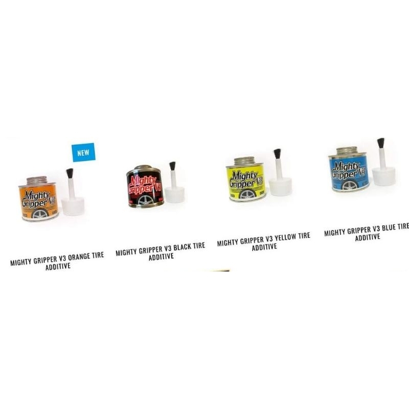 Mighty Gripper V3 BLACK /WHITE TIRE ADDITIVES (100ml) | Shopee Malaysia