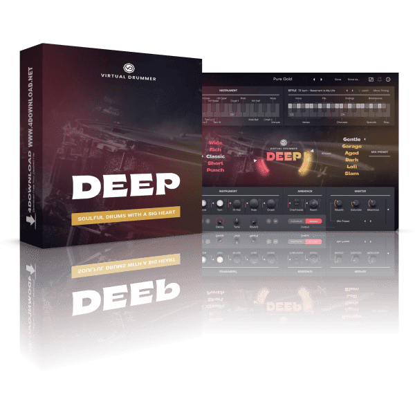 🎹 Virtual Drummer DEEP 𝐯𝟐.𝟓.𝟎 (Win/Mac) VST3, AAX, AU x64 🎵 uJAM 🎹 ...