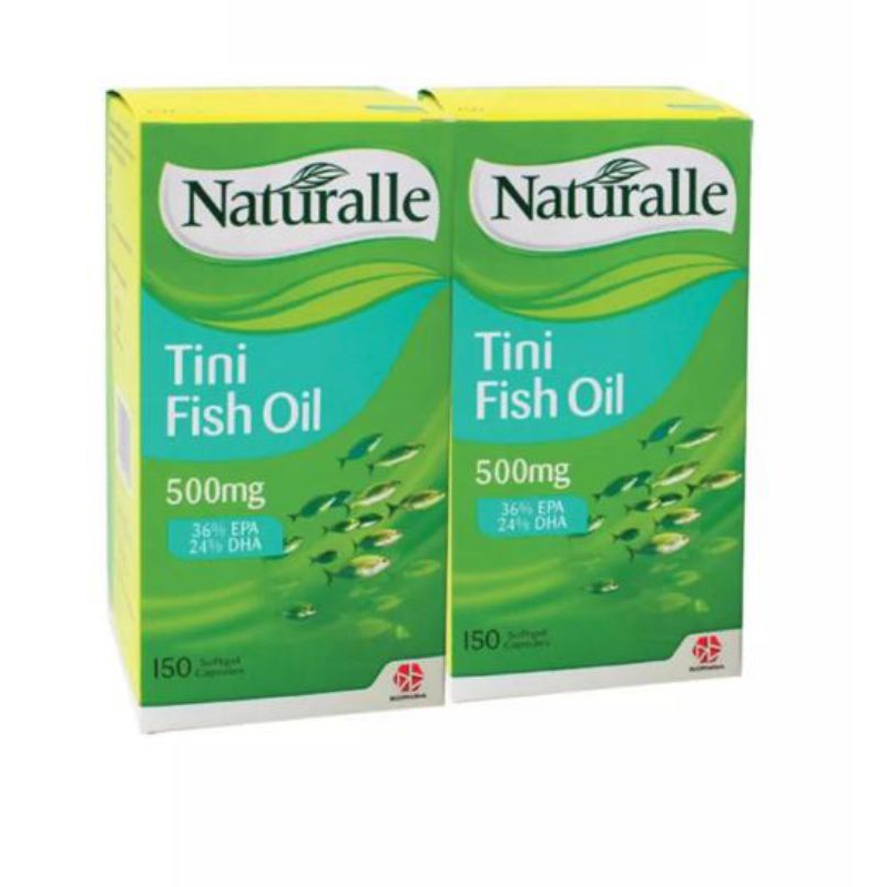 (EXP 02/2025) NATURALLE TINI FISH OIL 500MG 150'S | 2 x 150'S | Shopee ...