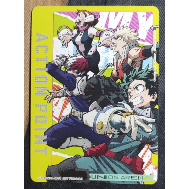 UA! UNION ARENA! My Hero Academia! UAPR/MHA-AP01 AP | Shopee Malaysia