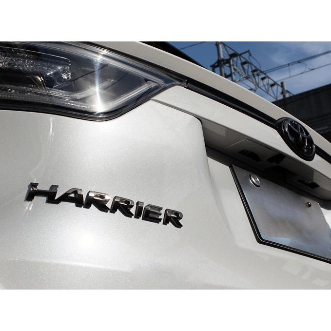 Toyota Harrier Rear Bonnet Wording Emblem Logo Badge | Shopee Malaysia