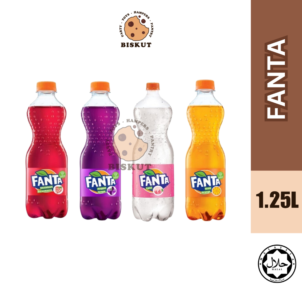 Fanta Soft Drink - 1CTN (12x1.25L) | Shopee Malaysia