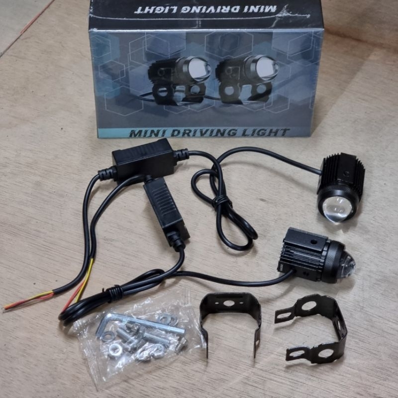 Universal Motorcycle Mini Sport Light LED Mini Driving Light 1 Set XMAX ...