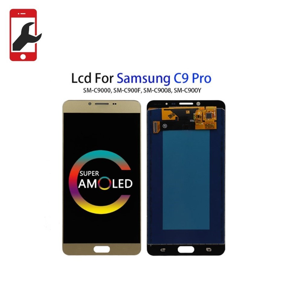 Samsung C9 Pro C900 AP OLED ORIGINAL LCD Touch Screen Digitizer (BIG ...