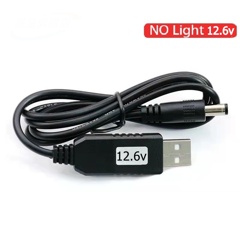 Power Bank Cable USB DC 5V To 5V 9V 12V 8.4v 12.6V Step-up Voltage ...