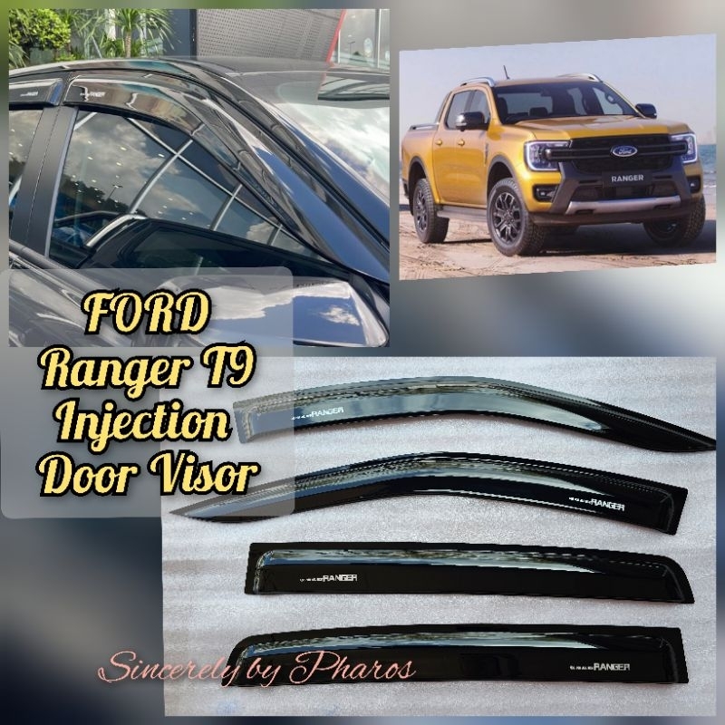 [ Pharos ] Ford Ranger T9 2023 premium injection Door Visor Air Press ...