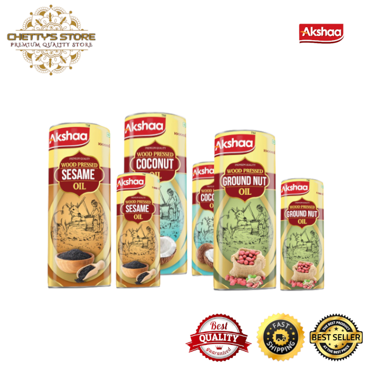 (IMPORTED INDIA) AKSHAA ASSORTED OIL (500ML/1L) | Shopee Malaysia