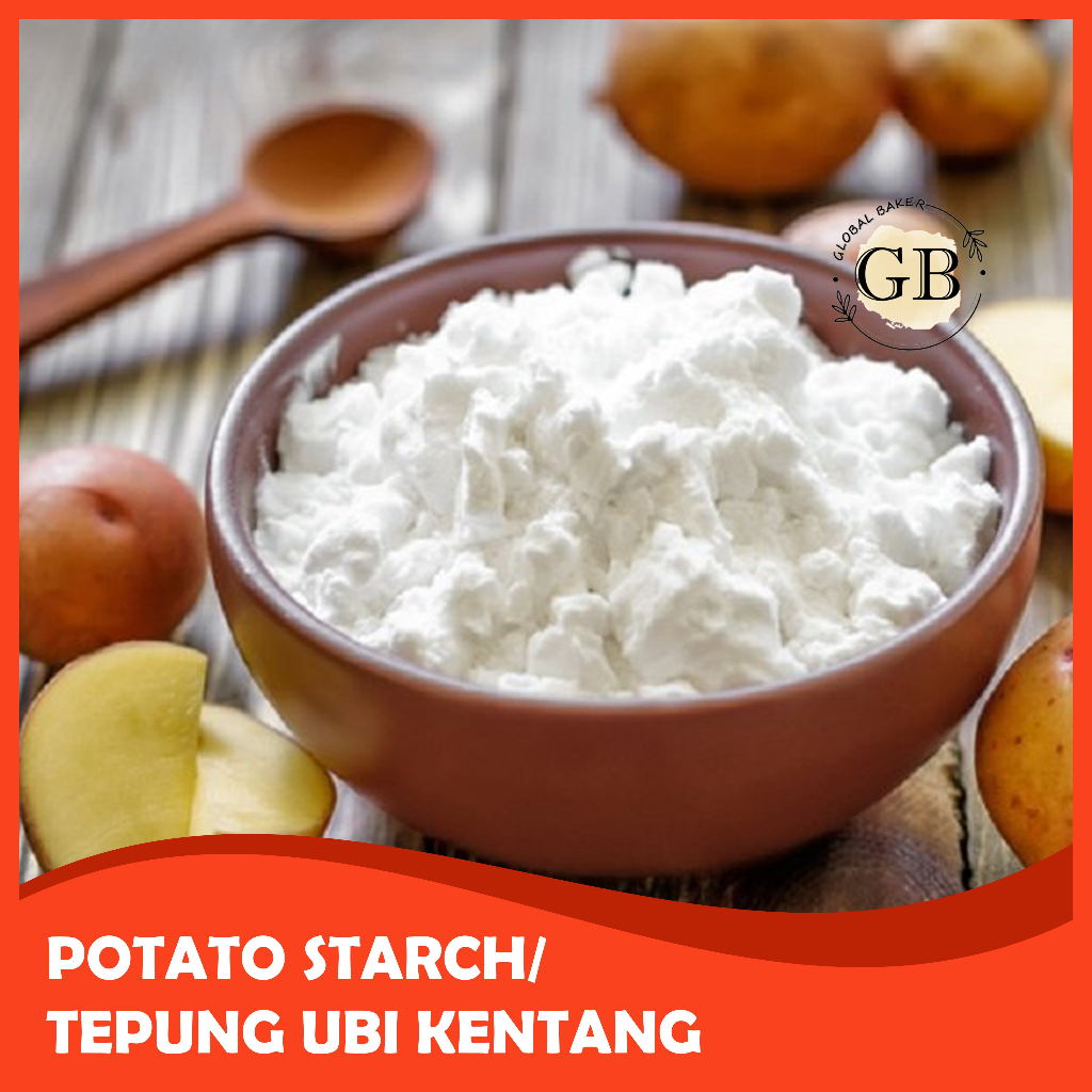 Potato Starch (HALAL) 500g–1kg | Thickening Agent for Cooking, Noodles ...