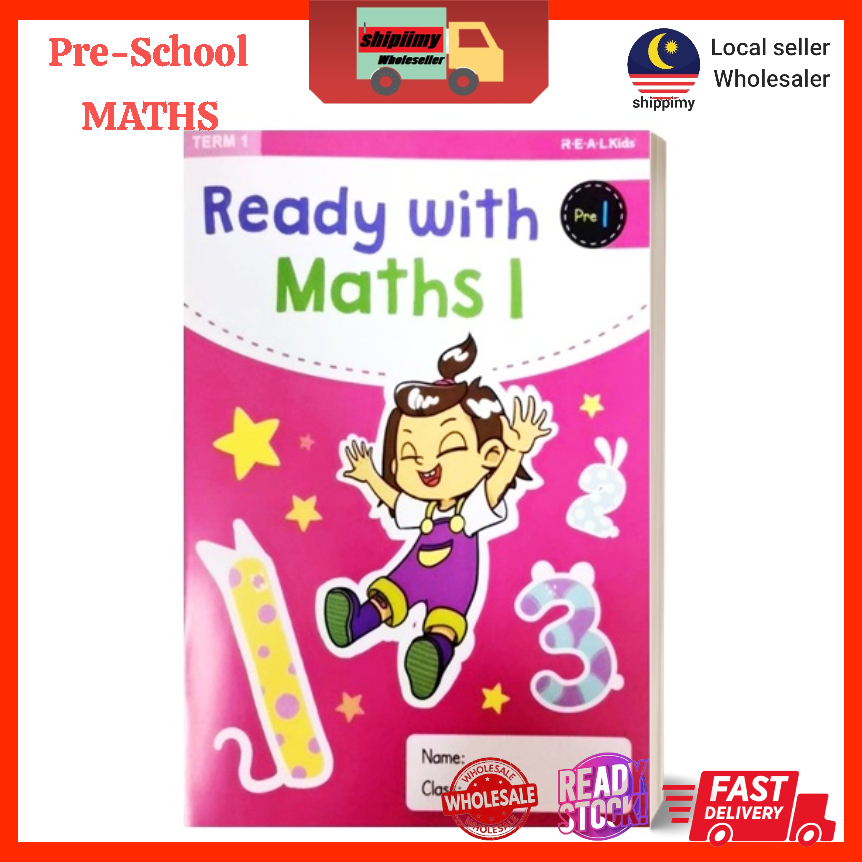 [Pre-Primary MATHS] Ready With Maths 1 Exercise Book/Prasekolah Tadika Sukatan Buku Latihan ...