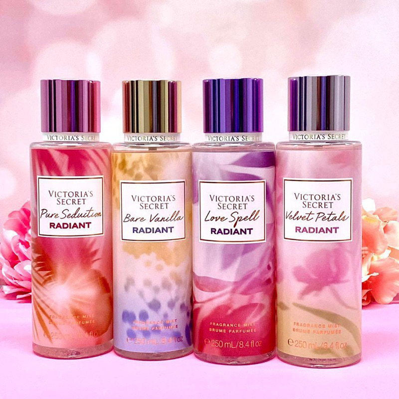 Victoria’s Secret Flirt & Radiant Edition Body Mist 250 ML | Shopee ...