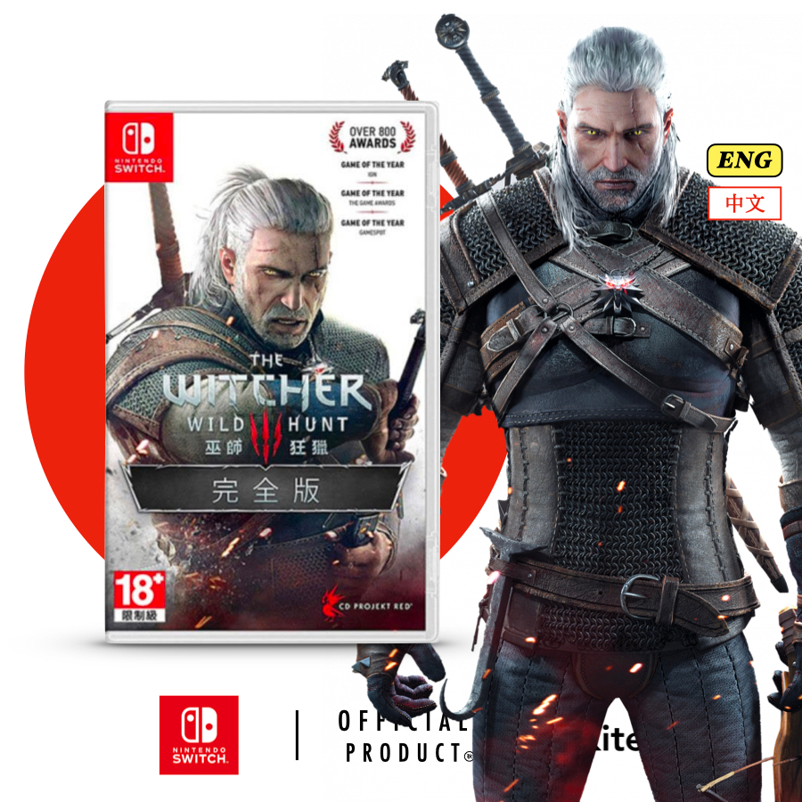Nintendo Switch The Witcher 3 Wild Hunt Complete Edition (中文/Eng) | Shopee Malaysia