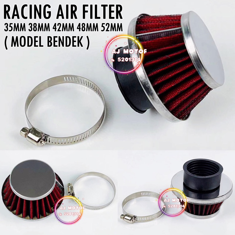 RACING AIR FILTER CARBURETOR 35MM 38MM 42MM 48MM 52MM EX5 KRISS WAVE ...