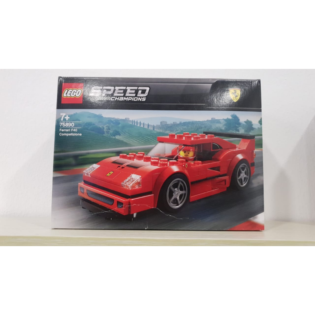 Lego Speed Champion 75890 Ferrari F40 Competizione (NEW/MISB) | Shopee ...
