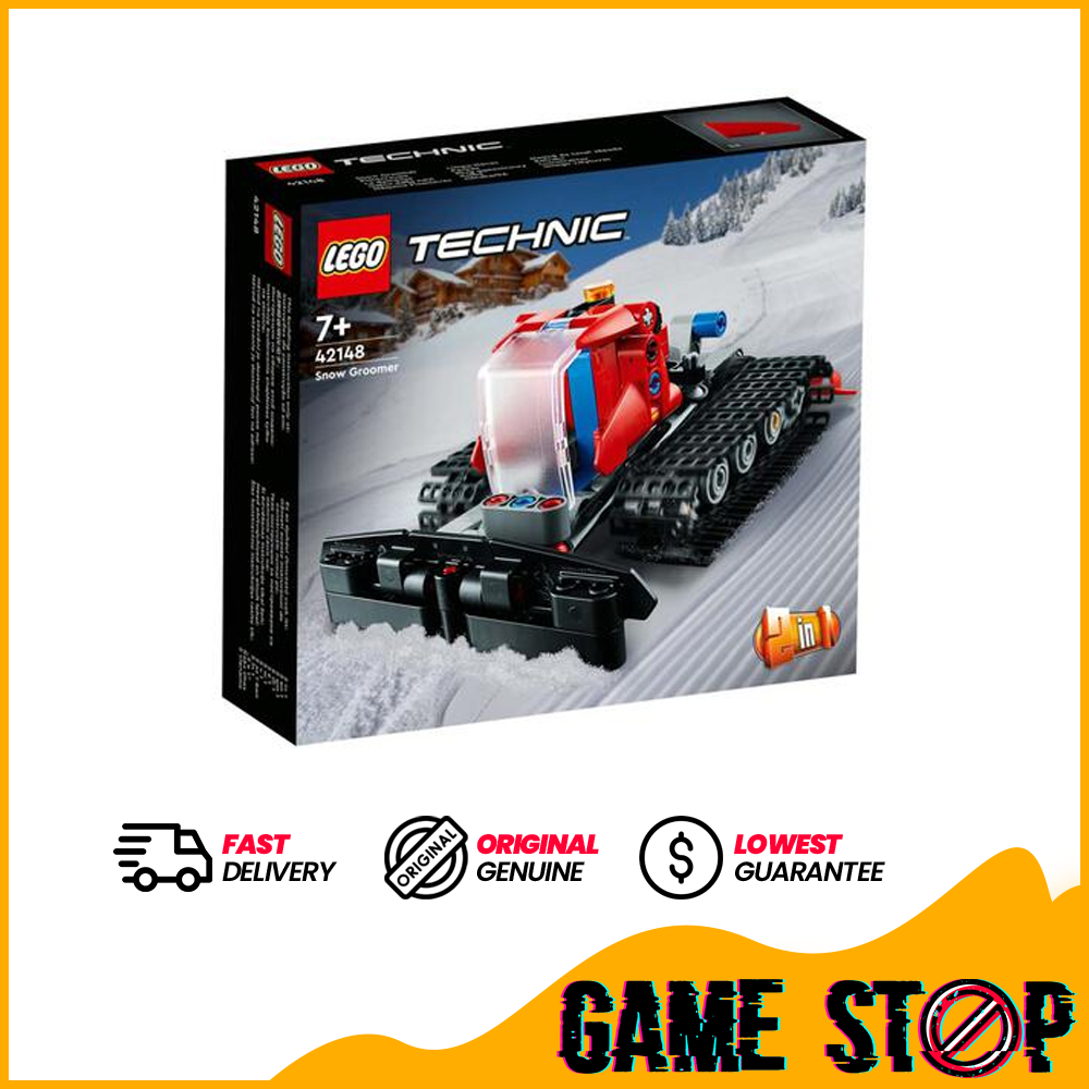 LEGO Technic Snow Groomer to Snowmobile 42148, 2in1 Vehicle Model Set ...