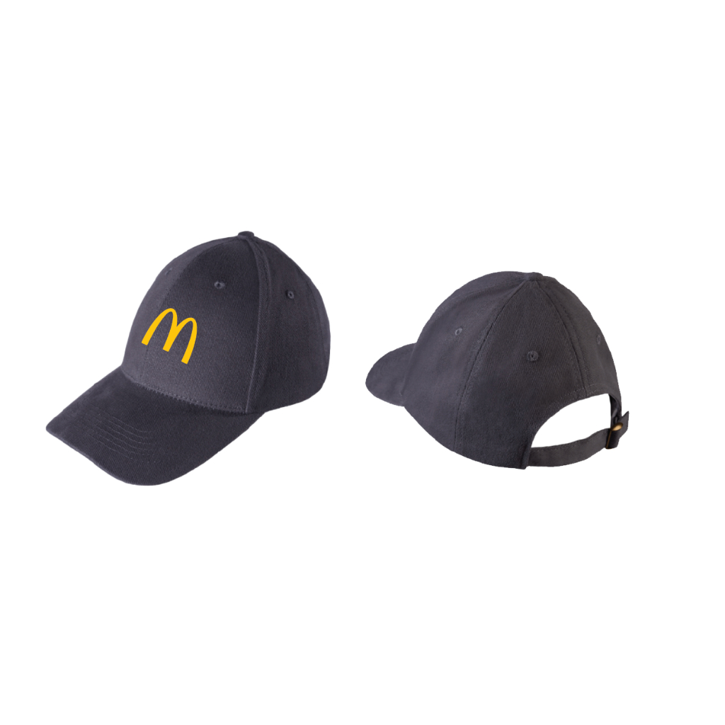 YM x EMBROIDERY MCD MCDONALD'S M YELLOW LOGO COTTON TRUCKER CAP ...