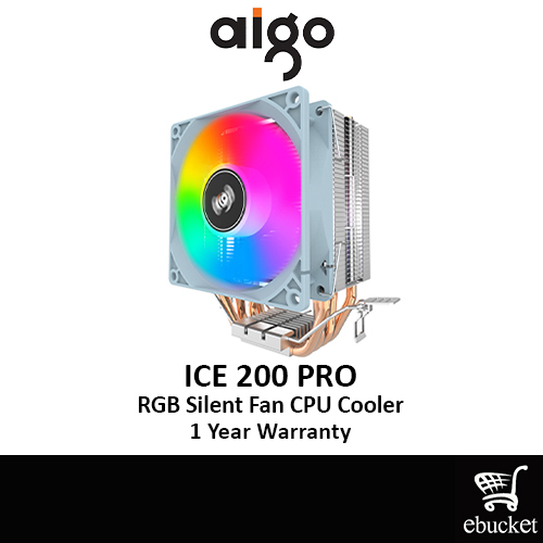Aigo ICE 200 Pro CPU Air Cooler with RGB Fan | Shopee Malaysia