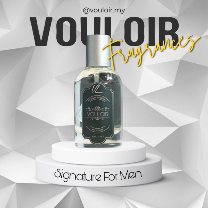VL VOULOIR SIGNATURE PERFUME FOR MEN | Shopee Malaysia