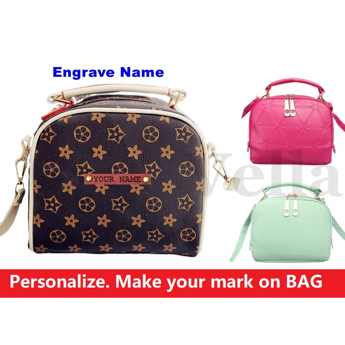 🎁 VELLA Cute Fashion Tote Hand Bag Waterproof PU Leather Sling Beg ...