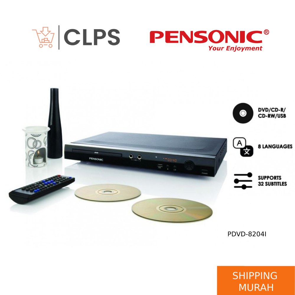 Pensonic DVD Player PDVD-8204 | Shopee Malaysia