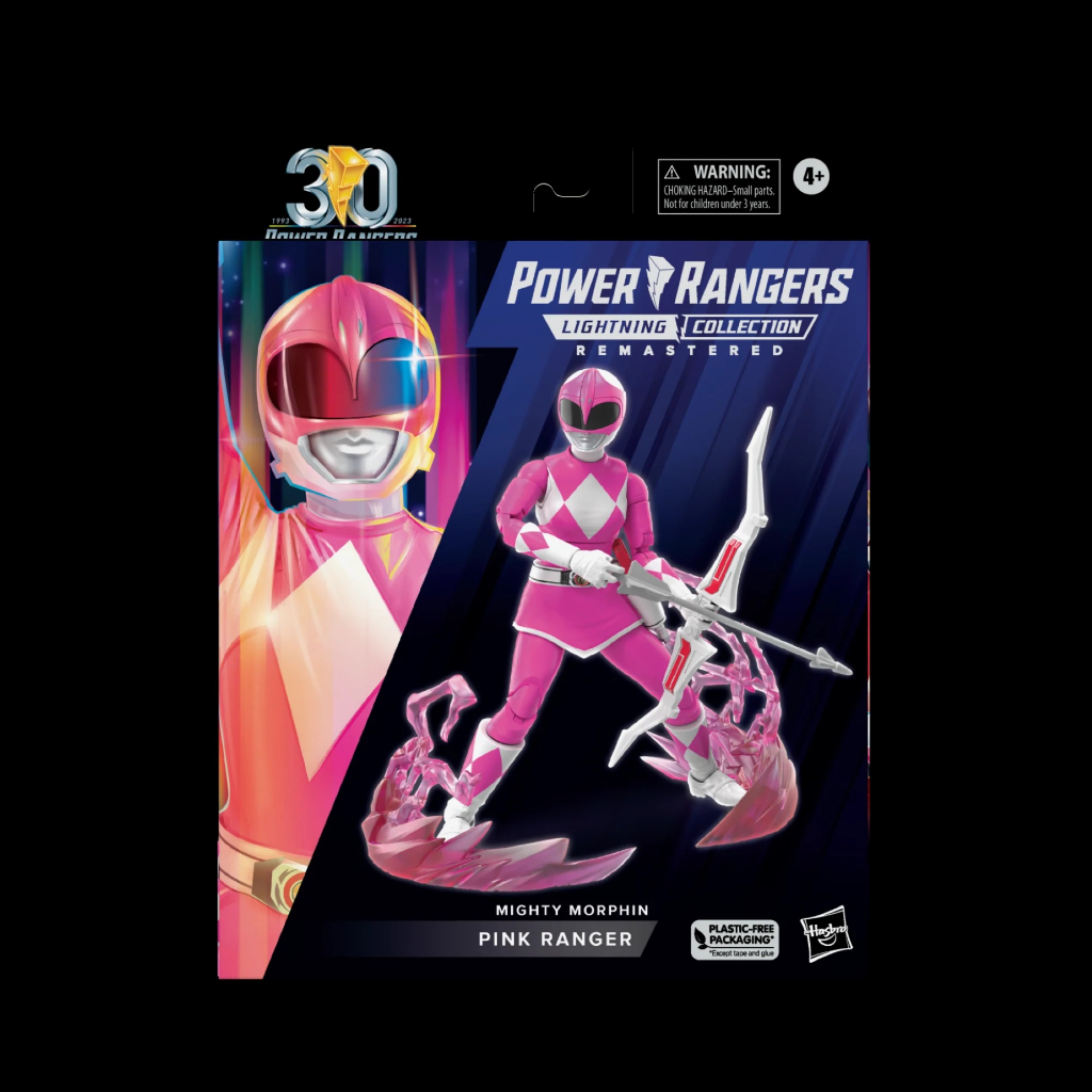 Power Rangers Lightning Collection Remastered Mighty Morphin Pink ...
