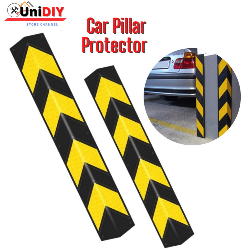 Durable Parking Garage Rubber Corner Guards Wall Protection Car Parking ...
