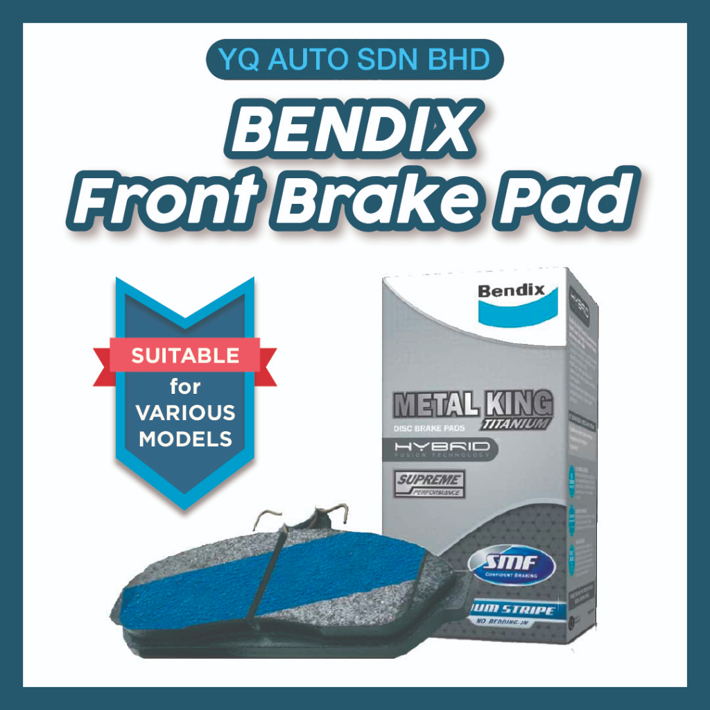 Original Bendix DB1422MKT Front Brake Pad - Toyota Vios NCP42/ Altis ...