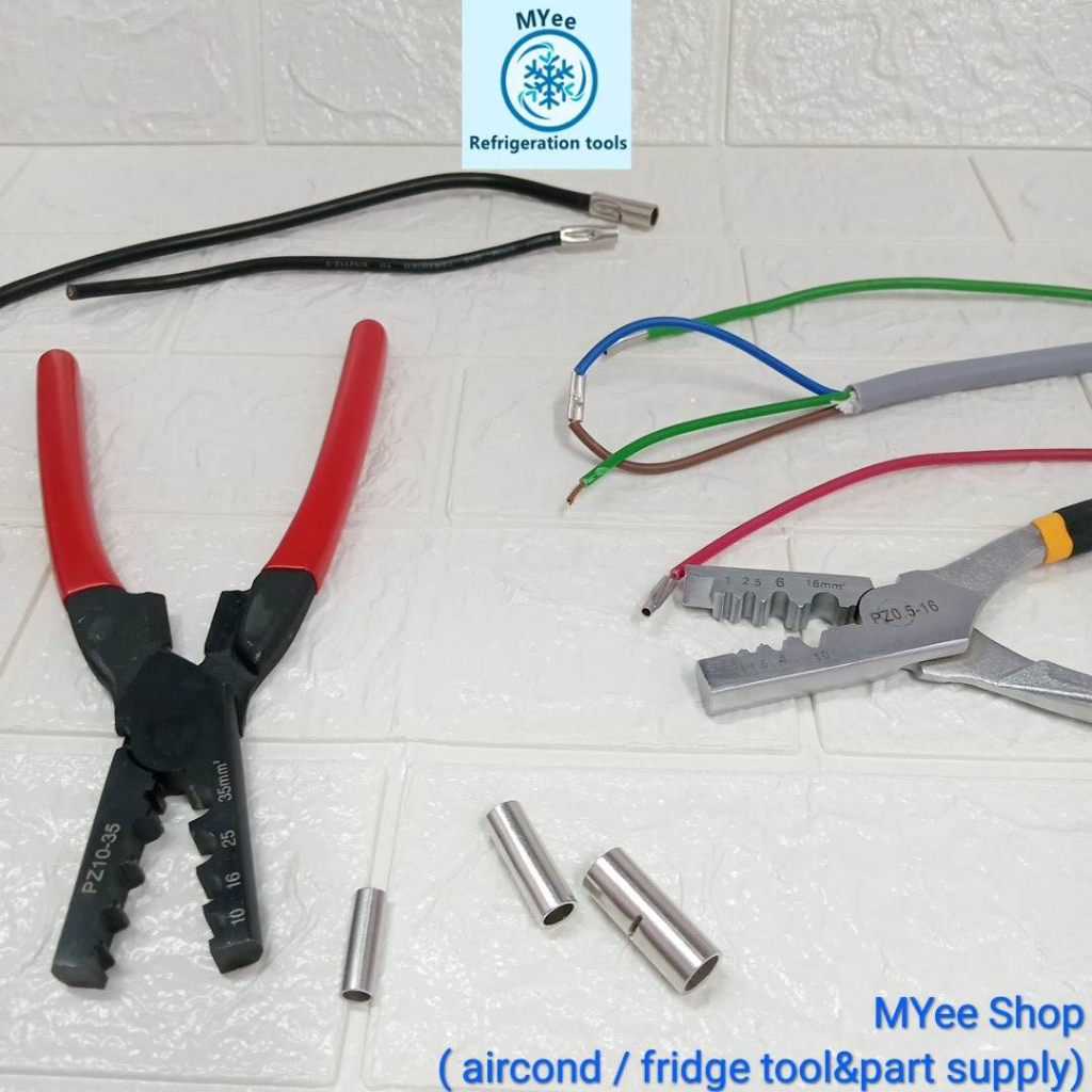 crimper pliers cable link Cable Lug Crimper Tool 0.5mm-36mmTerminal ...