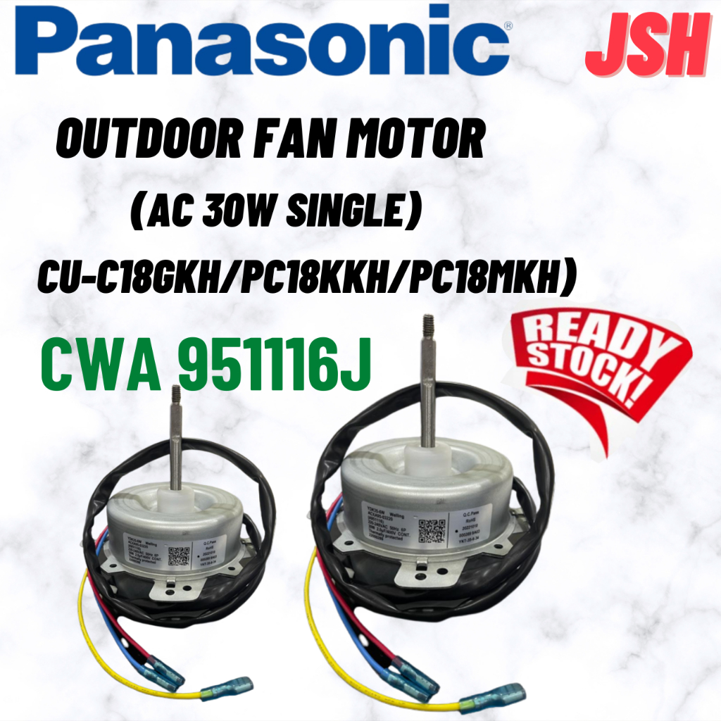 Panasonic Outdoor Fan Motor (Model: CU-C18GKH/PC18KKH/PC18MKH) | Shopee ...