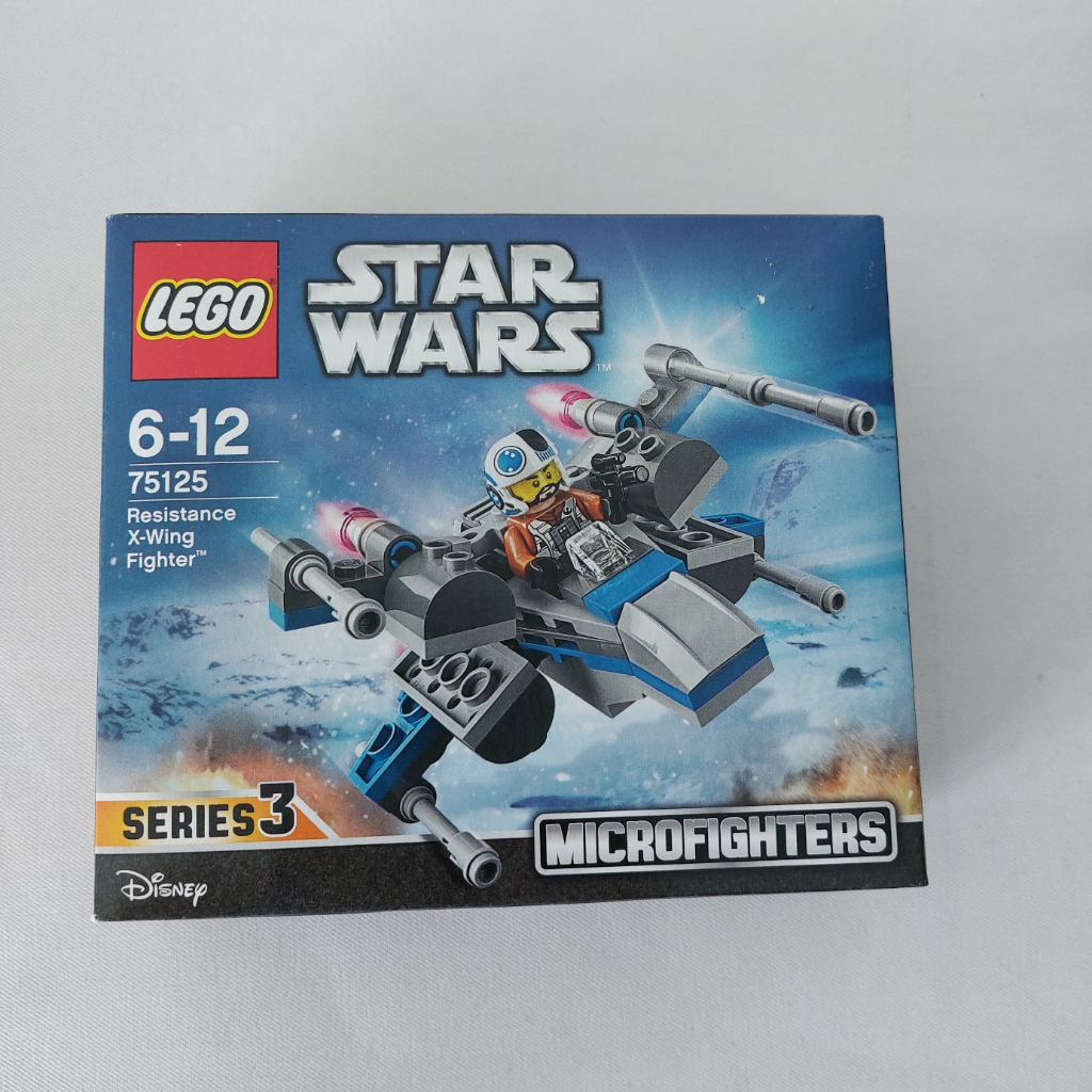Lego Star Wars Microfighters Series 3 75125 Resistance X-Wing Fighter ...