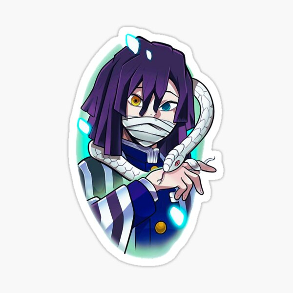 Obanai Iguro Demon Slayer Stickers | Shopee Malaysia