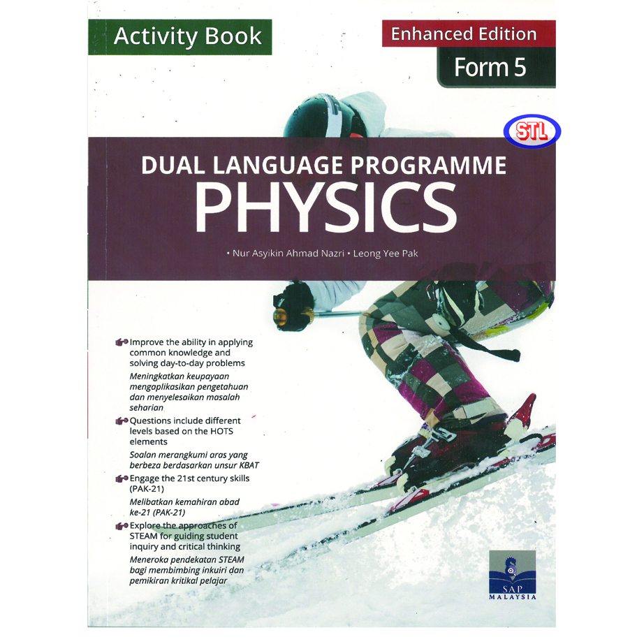 Form 5 Physics Dual Language Programme Activity Book ( Enhanced Edition ...