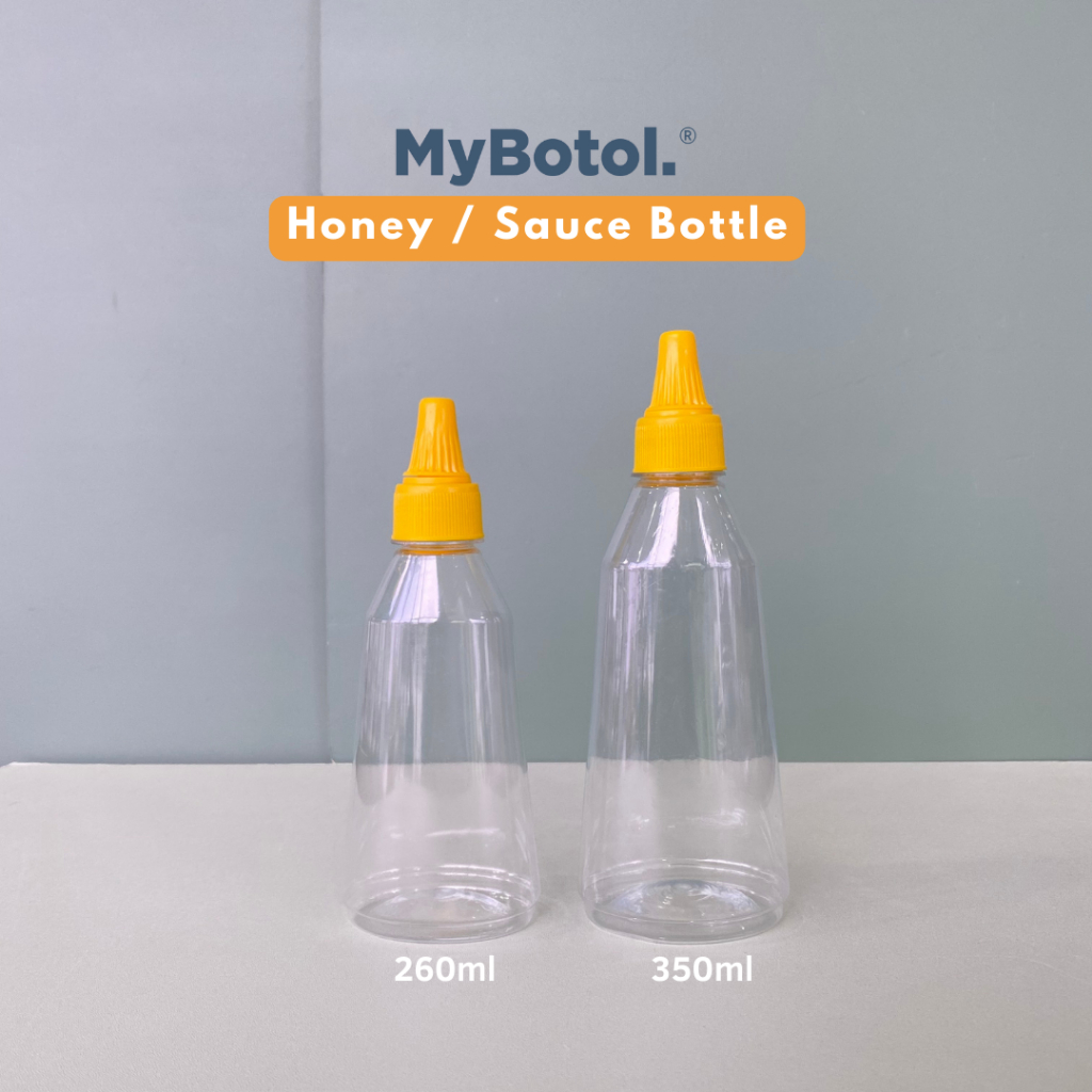 [mybotol] BOTOL PLASTIK / HONEY BOTTLE / BOTOL MADU / SAUCE BOTTLE ...