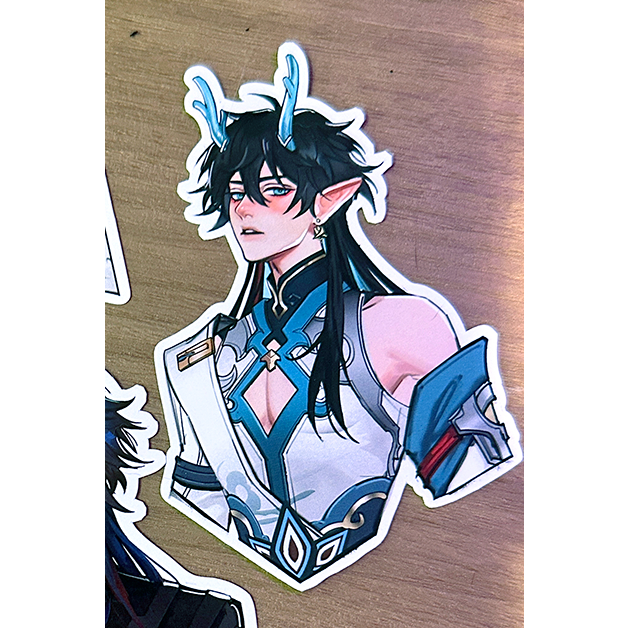 4-inch Honkai Star Rail stickers (JINGYUAN, BLADE, DANHENG, SAMPO ...