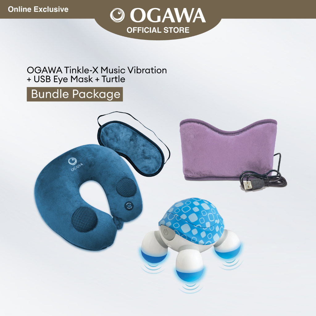 [Exclusive Bundle] OGAWA Recharge & Refresh Trio Bundle Package Tinkle ...