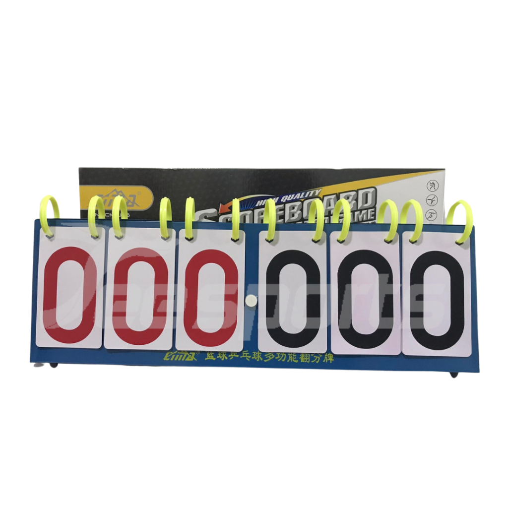 Cima 6 Digit Flip A Score Multi Sports Flip Scoreboard | Shopee Malaysia