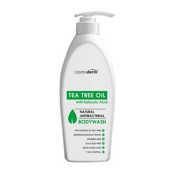 Cosmoderm Tea Tree Oil Shower Gel 500ml (EXP: 9/2024) | Shopee Malaysia
