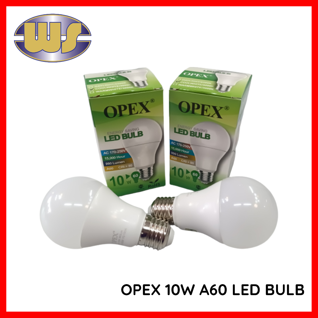 OPEX 10W A60 LED BULB | Shopee Malaysia