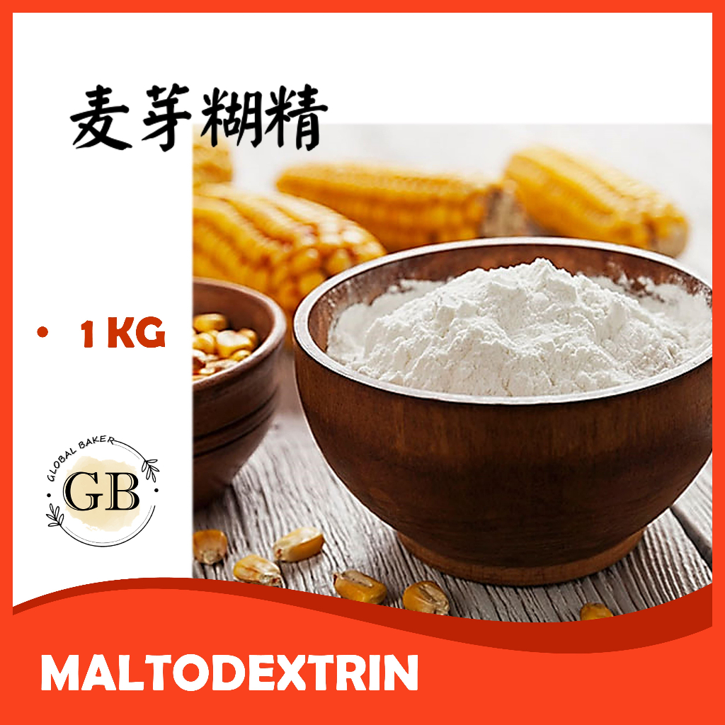 Serbuk Maltodextrin 1kg (HALAL) | Ejen Penebal & Pemanis Ringan Untuk Minuman, Kek, Ais Krim ...